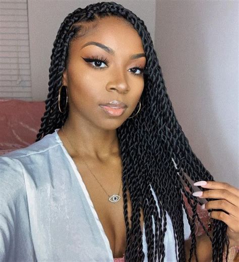 40 Elegant Senegalese Twists Hairstyles With Full Style Guide Coils And Glory Senegalese