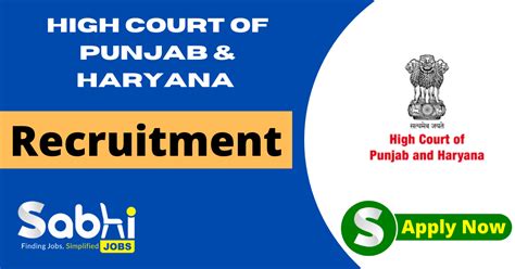 Punjab Haryana High Court Recruitment 2024 Ibby Randee