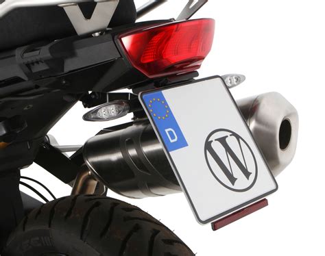 Wunderlich Kennzeichenhalter für BMW F 750 GS und F 850 GS