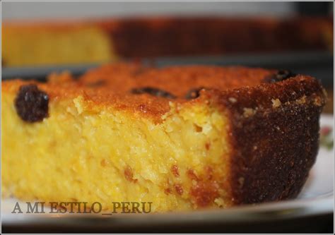 AmiestiloPeru PASTEL DE CHOCLO Receta Peruana