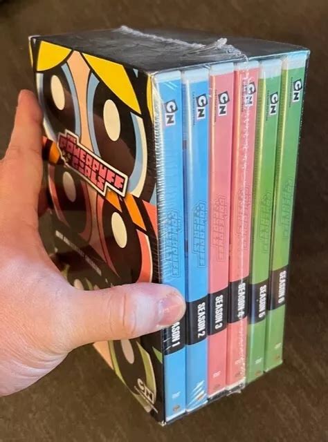 POWERPUFF GIRLS 10TH Anniversary Complete Series DVD Box Set NEW 62 91