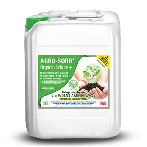 Agro Sorb Organic Folium 20L Rolno Ogrodniczy Pl