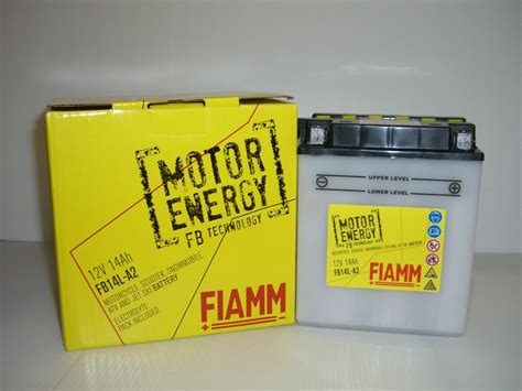 BATTERIE PER MOTO Batteria FIAMM MOTOR ENERGY FB14L A2 12V 14Ah 150A