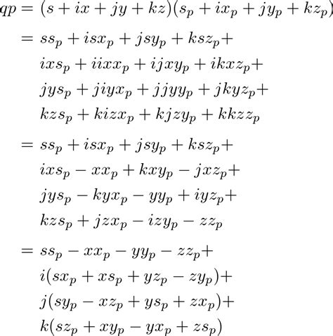 quaternion to rotation matrix