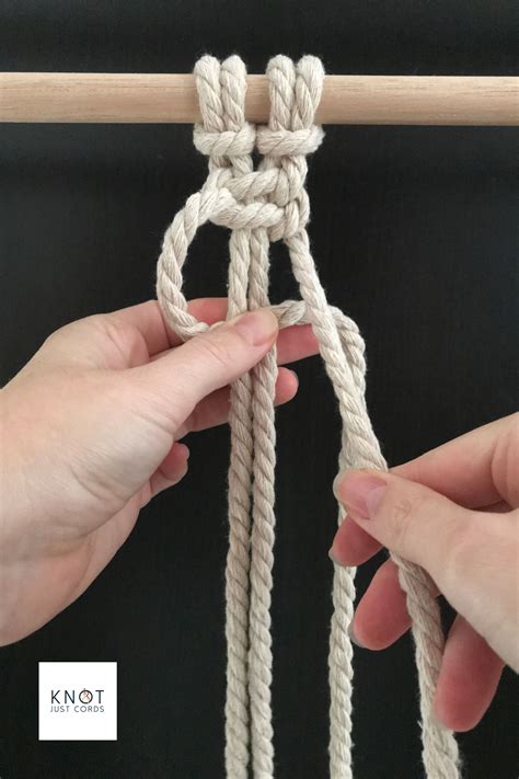 Step By Step DIY Macrame Video How To Tie A Spiral Knot Easy To