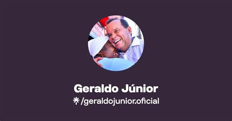Geraldo Júnior Instagram Facebook TikTok Linktree