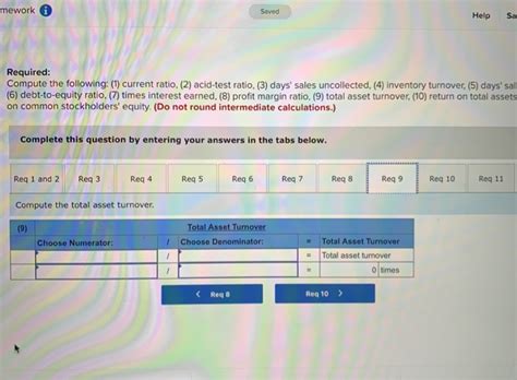 Solved Mework Saved Help Save Exit Sub Check My Wo Problem Chegg