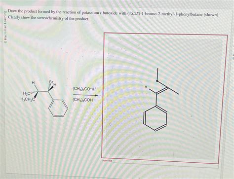 Draw The Product Formed By The Reaction Of Tbutoxide
