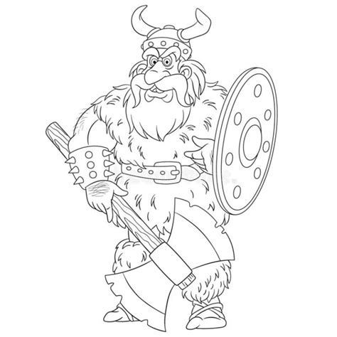 Dibujos De Vikingos Para Colorear