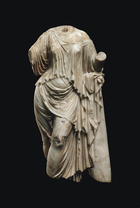 A ROMAN MARBLE APHRODITE CIRCA 1ST 2ND CENTURY A D 16½ in 42 cm