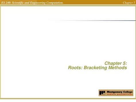 ppt chapter 5 roots bracketing methods powerpoint presentation free download id 9349865