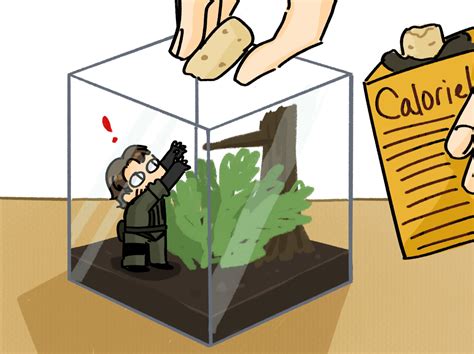 Pet Snake Metal Gear Art Naked Snake Big Boss MGS Metal