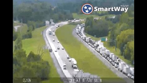 Crash Blocks Traffic Near Interstate 81 And 26 Interchange
