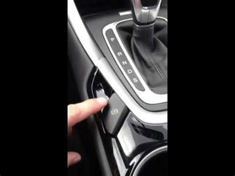 Park Brake Malfunction Service Now Ford Fusion