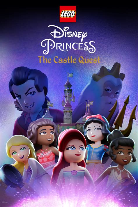 LEGO Disney Princess The Castle Quest 2023 Posters The Movie