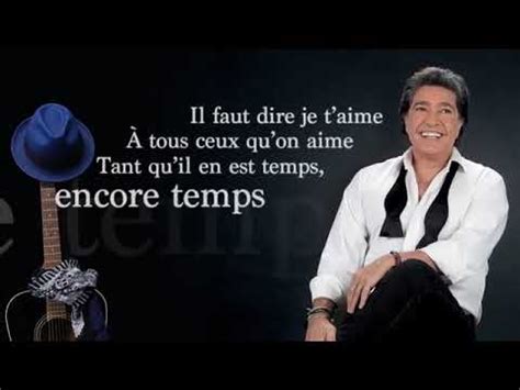 Frédéric François il faut dire je t aime à tous ceux qu on aime