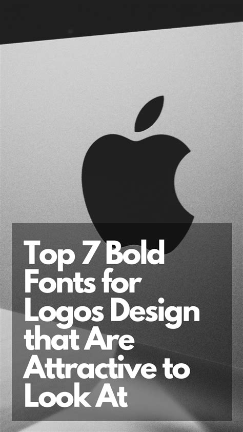Top Bold Fonts For Logos Design That Are Attractive To Look At Artofit