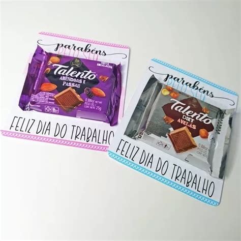 10 Card Talento Para Lembrancinha Do Dia Do Trabalhador