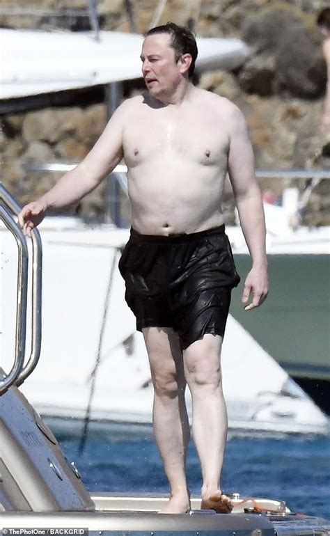 Elon Musk Pokes Fun At Photos Showing Him Shirtless On A Yacht In