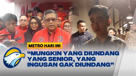 Respon Santai Gibran Soal Tak Diajak Rapat Konsolidasi PDIP Jawa Tengah