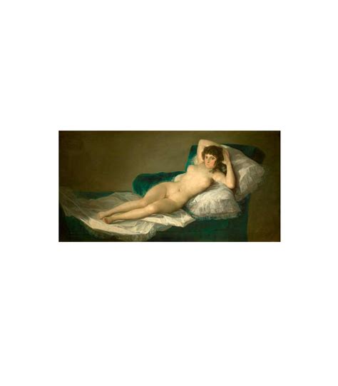 Cuadro La Maja Desnuda Cuadrosylienzos