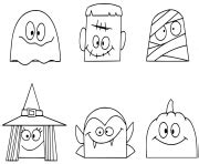 Coloriage Sorciere Kawaii Dessin Facile Halloween Jecolorie