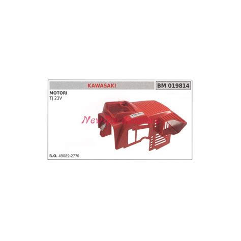 Capot moteur KAWASAKI débroussailleuse TJ 23V 019814 Barres de Tron