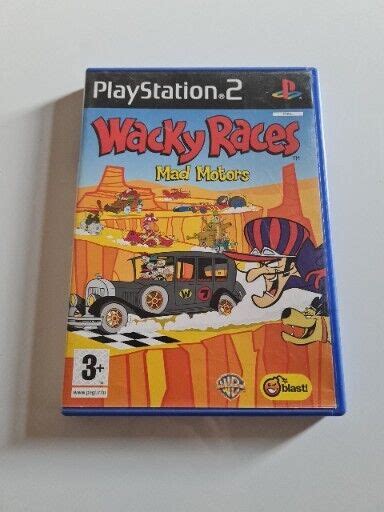 Wacky Races Mad Motors PlayStation 2 Complete With Manual PS2