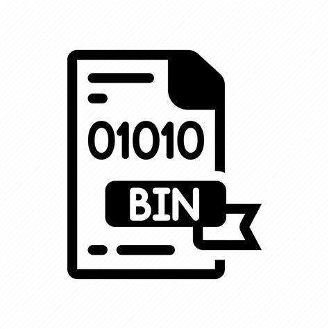 binary code computer data file binary icon icon download on iconfinder