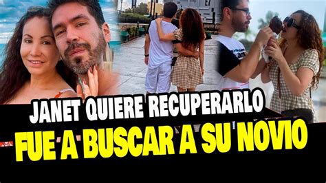 JANET BARBOZA VIAJÓ PARA RECUPERAR A SU NOVIO MIGUEL BAYONA Y ASÍ FUE