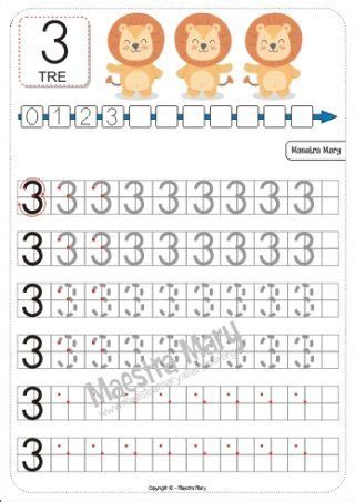 Schede Di Pregrafismo Dei Numeri Maestra Mary Word Search Puzzle Colors
