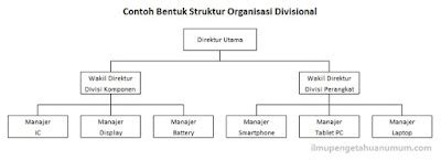 Struktur Organisasi Fungsional Dan Divisional Catatan Mahasiswa