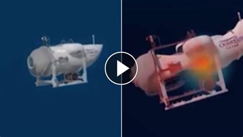 Titan Un Video 3D Ricostruisce L Implosione Del Sottomarino LA7