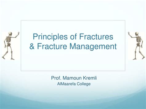Ppt Principles Of Fractures Fracture Management Powerpoint