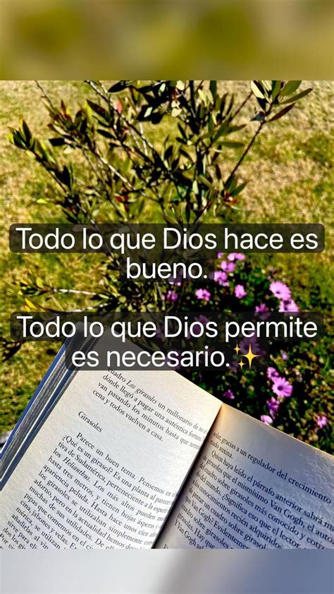 Todo Lo Que Dios Hace Es Bueno Todo Lo Que Dios Permite Es Necesario
