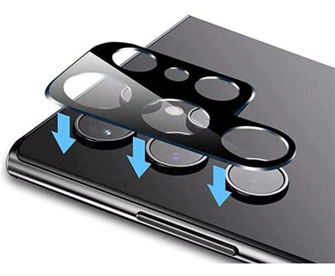 Película Proteção Vidro Câmera Traseira Samsung S22 Ultra