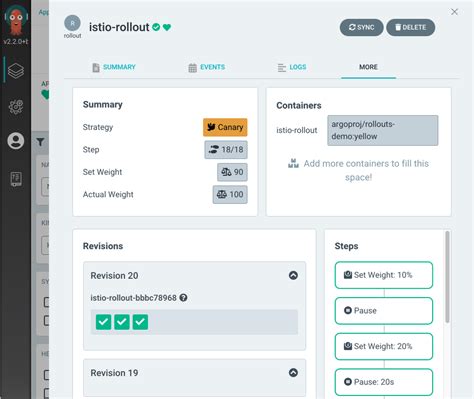 Github Getdutchie Argo Rollouts Extension Argo Rollout Visualization
