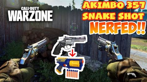NERFED THE AKIMBO SNAKE SHOTS Modern Warfare WARZONE Chill Stream