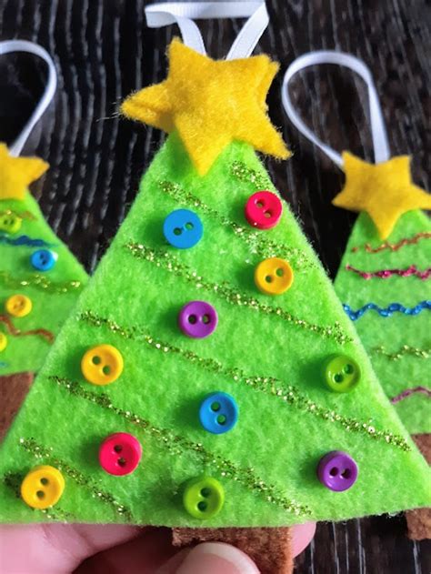 Felt Christmas Tree Ornament Craft Kit By Creatology Psoriasisguru