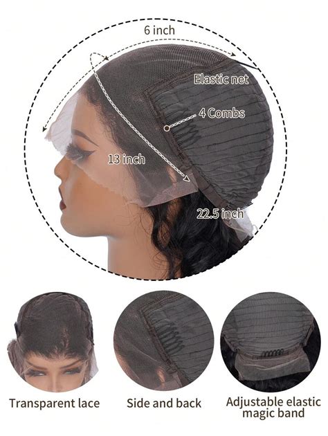 Pelucas Con Ondas Corporales De Encaje Frontal De Cabello Humano 13x6