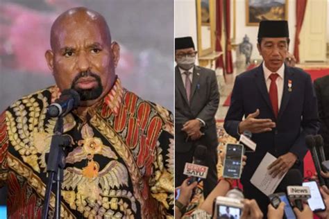 Angkat Bicara Soal Kasus Gubernur Papua Lukas Enembe Jokowi Semua