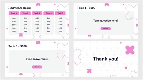 Jeopardy Game Template