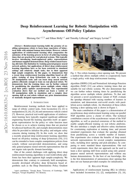 pdf deep reinforcement learning for robotic manipulation