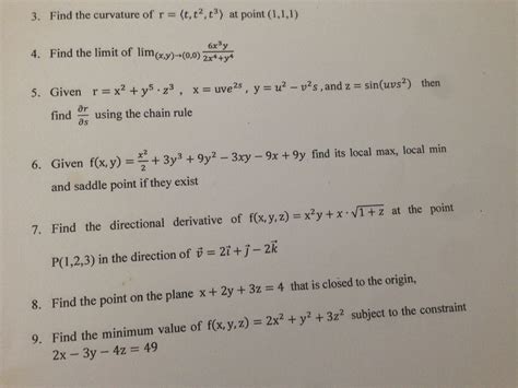 solved find the minimum value of f x y z 2x 2 y 2