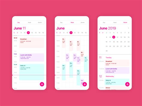 Dribbble Calendar 3x Png By Natsume A K A Yi Chen