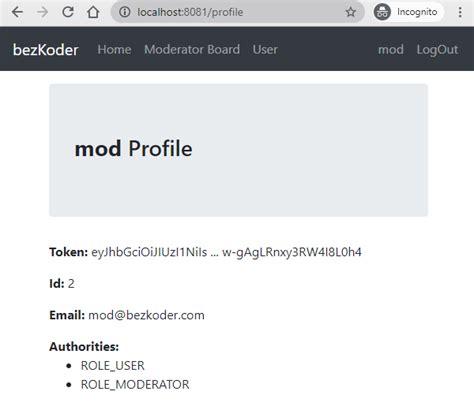 react refresh token with jwt and axios interceptors bezkoder