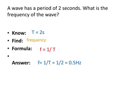 how to calculate frequency of a wave equation haiper