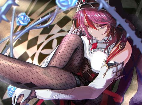 アニメの女の子 原神インパクト ロザリア原神インパクト HDデスクトップの壁紙 Wallpaperbetter
