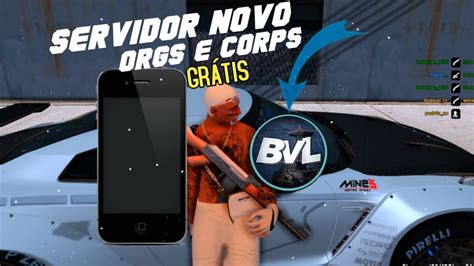 NOVO SERVIDOR RP ORGS E CORP GRÁTIS VOIP ON GTA SAMP ANDROID