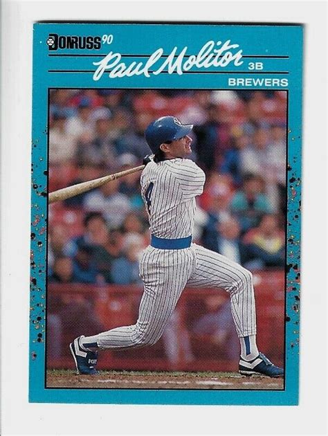 1990 DONRUSS BEST OF THE AMERICAN LEAGUE 64 PAUL MOLITOR MILWAUKEE
